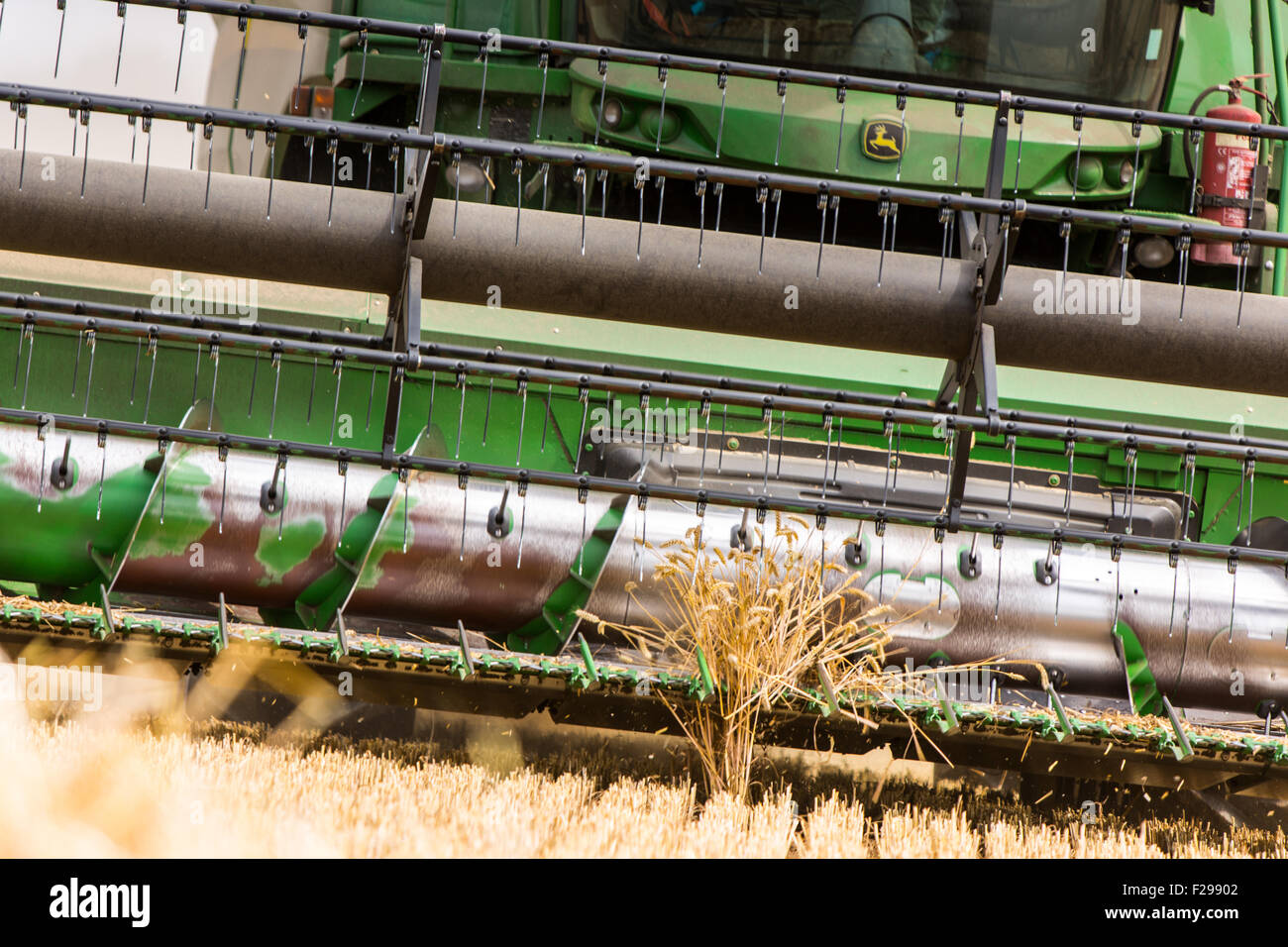 Combine Harvester Close Up High Resolution Stock Photography and Images ...