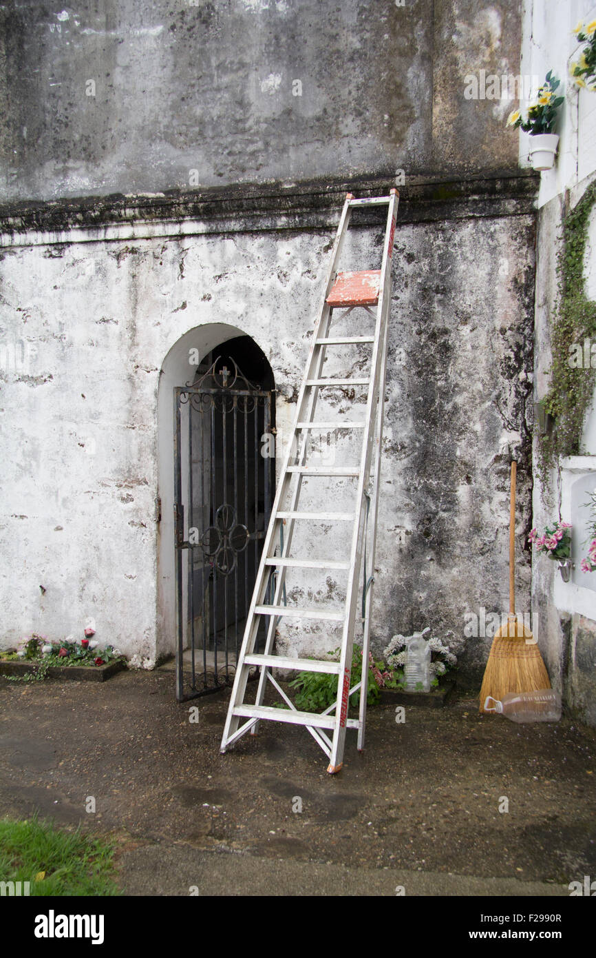 stairs at cemetery Stock Photo - Alamy