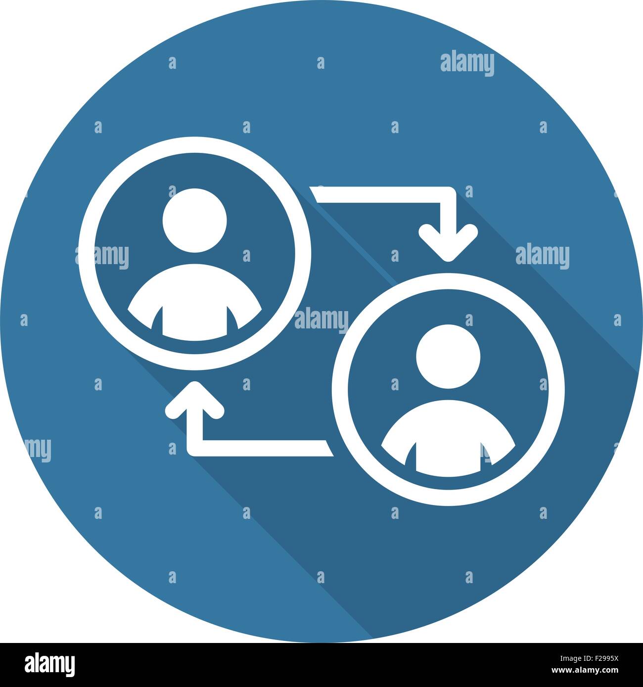 Retraining Icon. Business Concept. Flat Design Stock Vector Image & Art ...