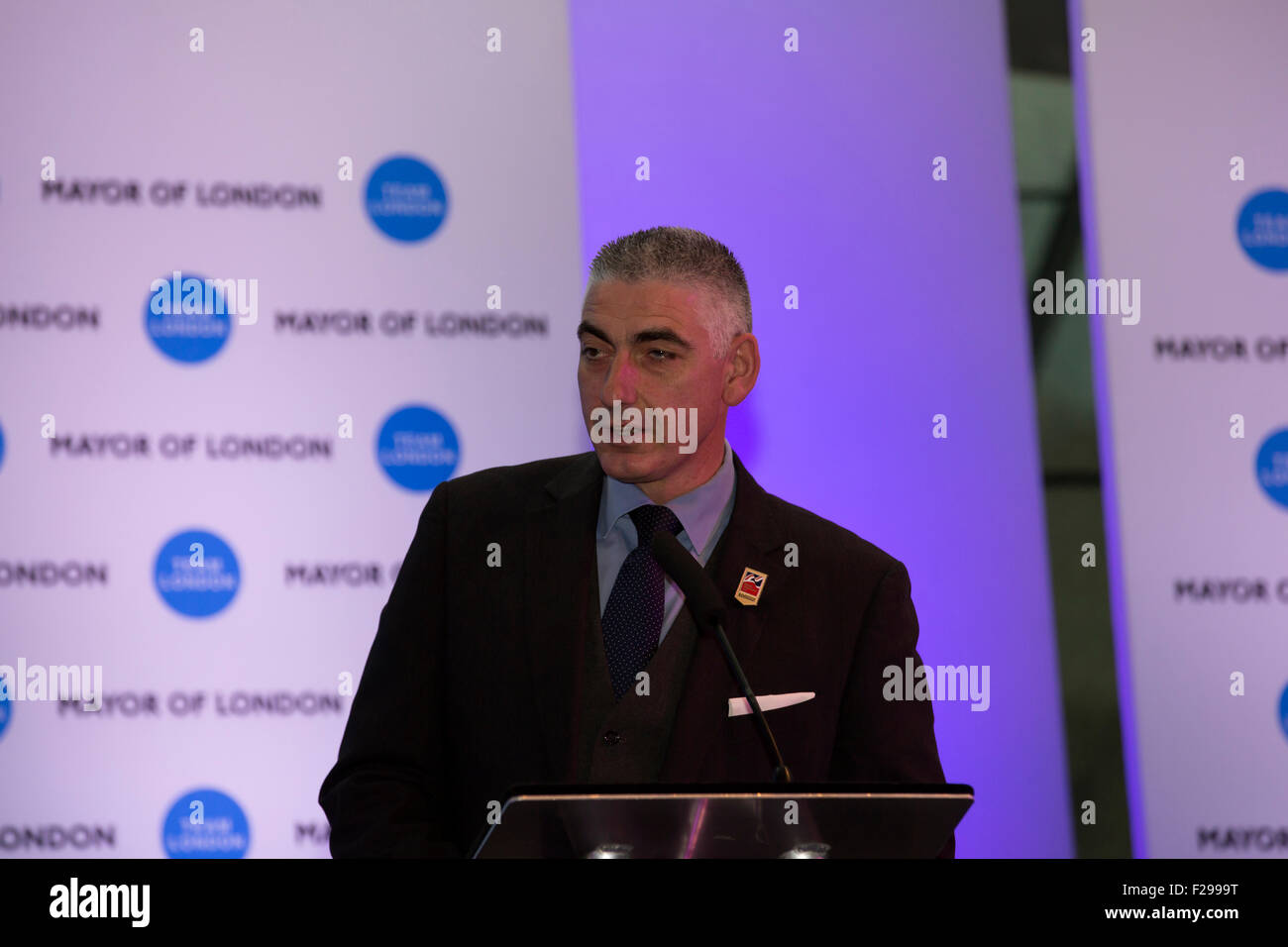 London, UK.14th September, 2015. Kevin Alderton, double world record ...