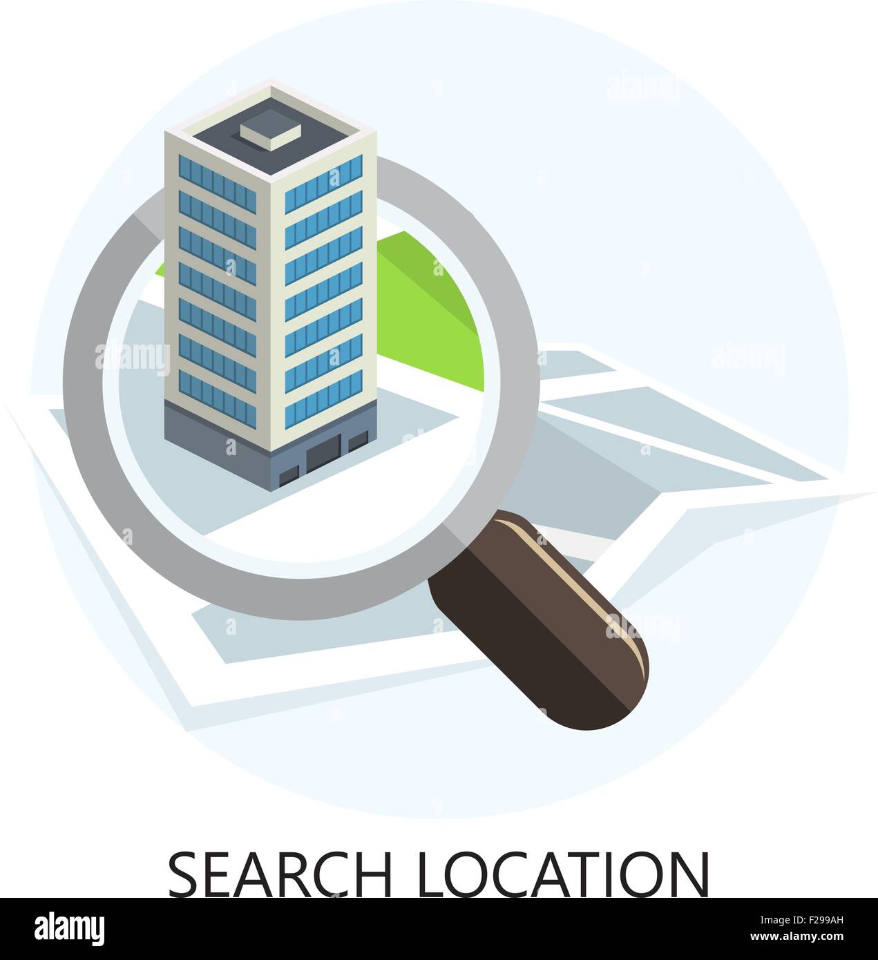 Locating sign Stock Vector Images - Alamy