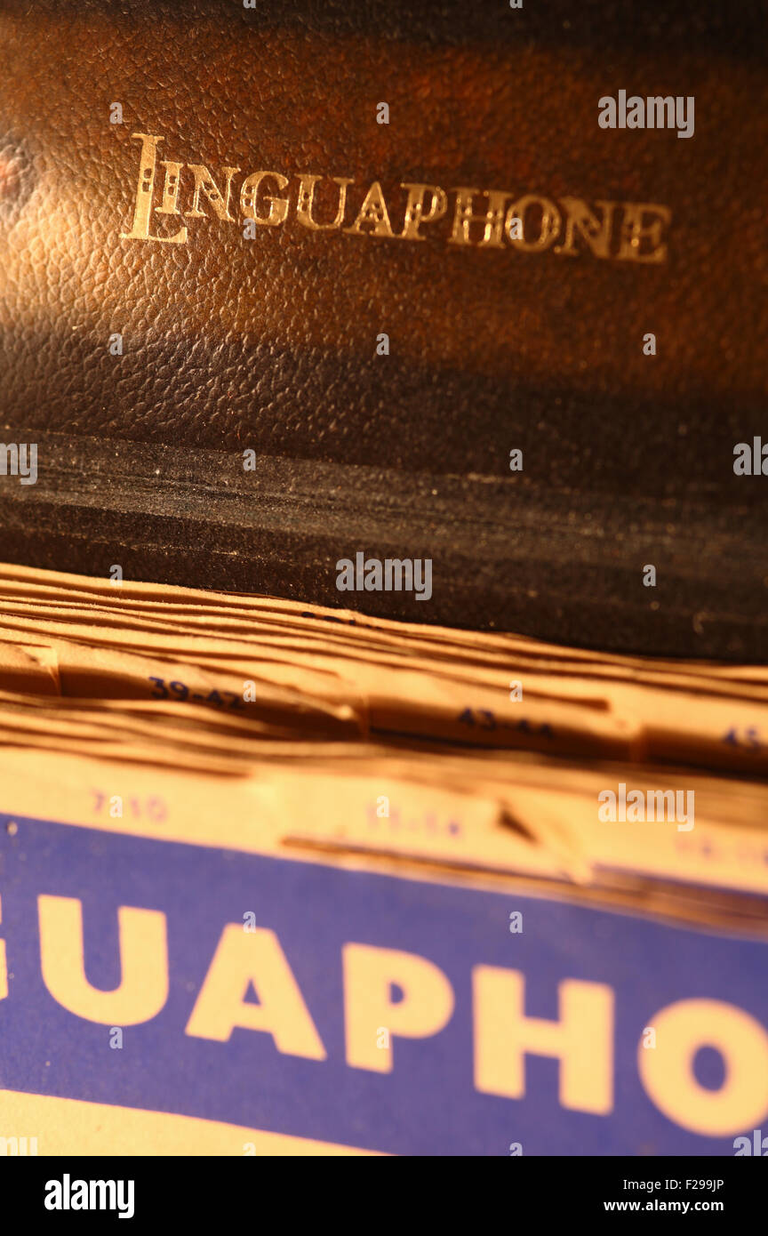 Linguaphone hi-res stock photography and images - Alamy