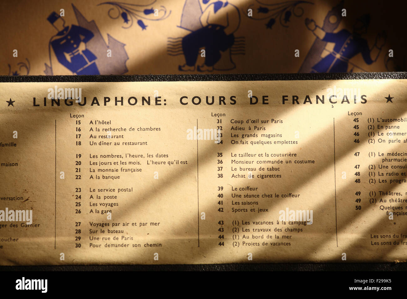 Linguaphone hi-res stock photography and images - Alamy