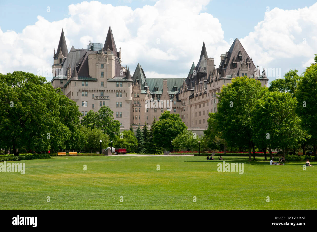 Laurier Castle - Ottawa - Canada Stock Photo - Alamy