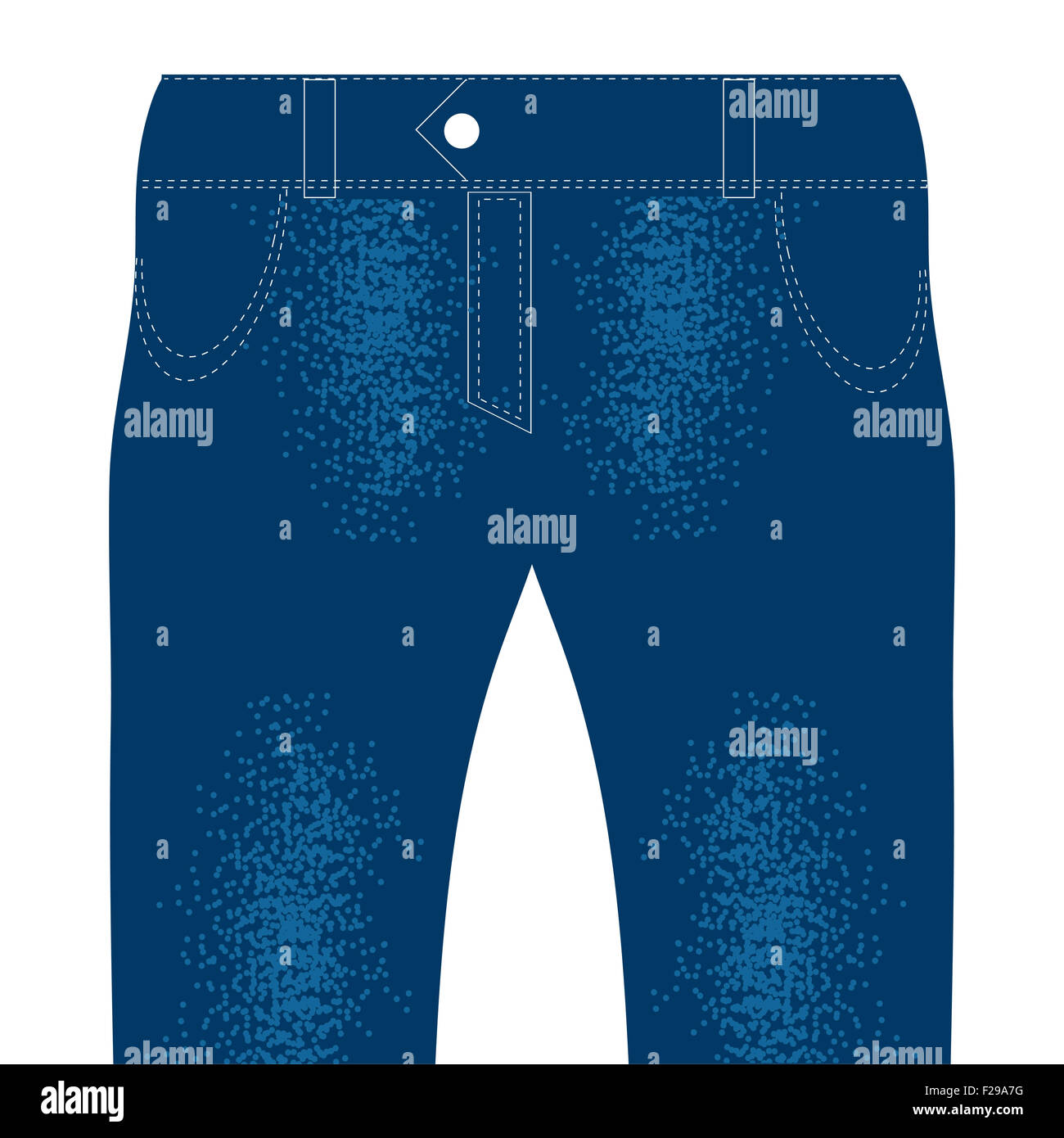 Clothes pattern stencil Cut Out Stock Images & Pictures - Alamy