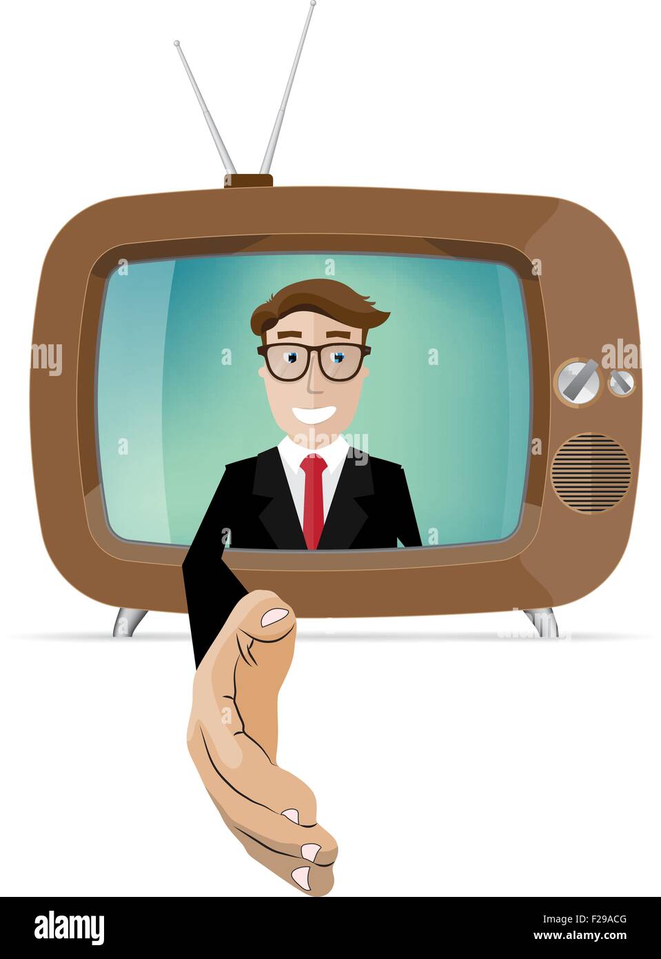 Technology smiling Stock Vector Images - Alamy