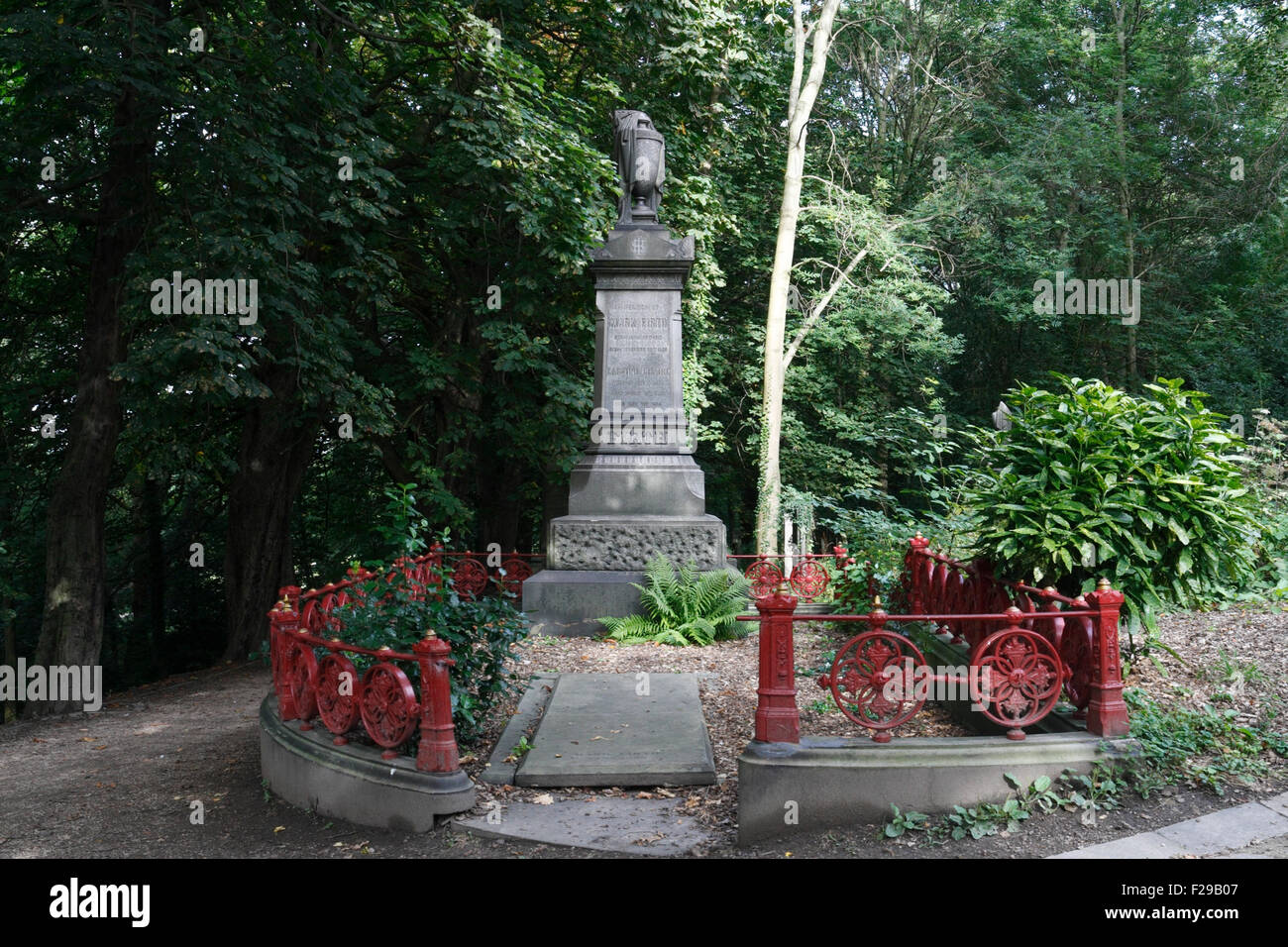 Grave of Mark Firth Victorian Industrialist, General cemetery Sheffield ...
