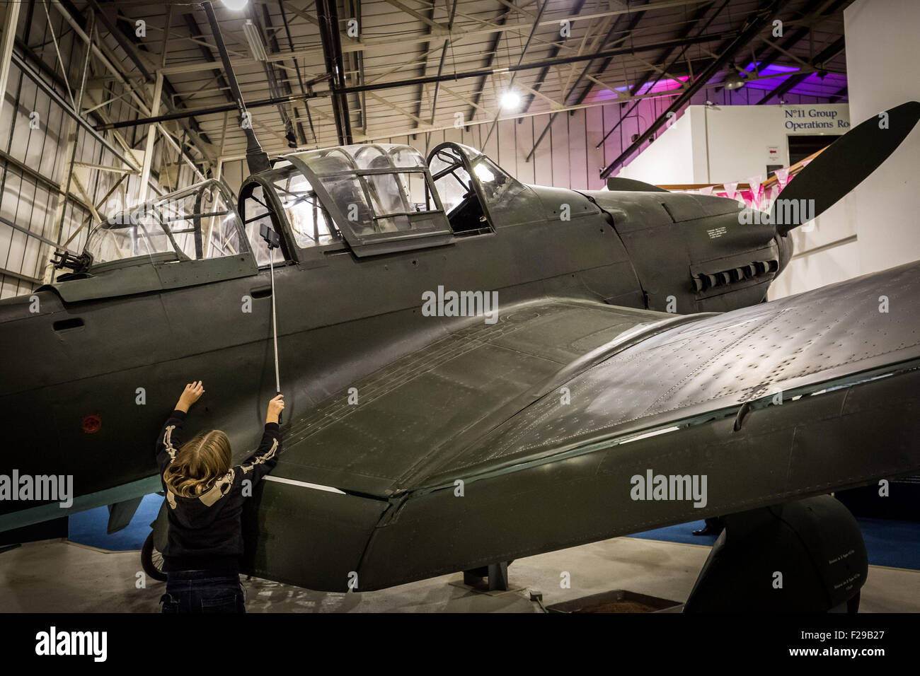 London, UK. 14th September, 2015. Junkers JU87 German Dive Bomber. The ...