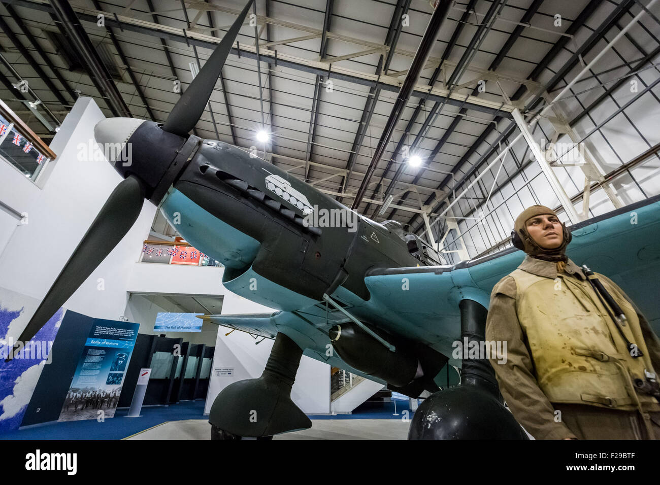 London, UK. 14th September, 2015. Junkers JU87 German Dive Bomber. The ...