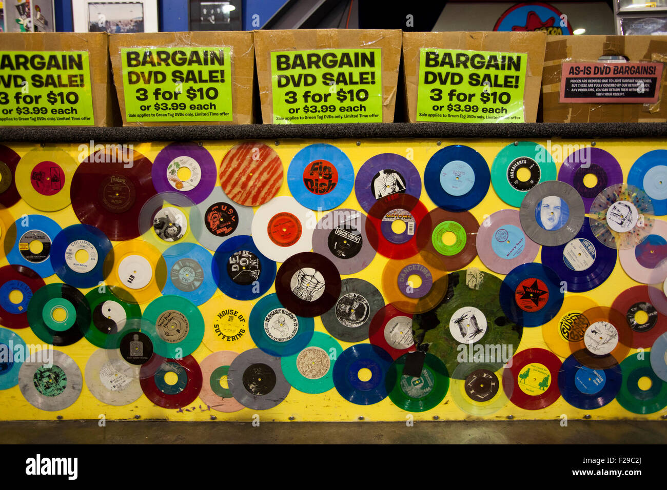 Amoeba Music store, Hollywood, Los Angeles, California, USA Stock Photo ...