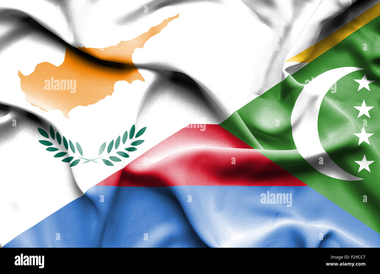 Cyprus comoros flag hi-res stock photography and images - Alamy