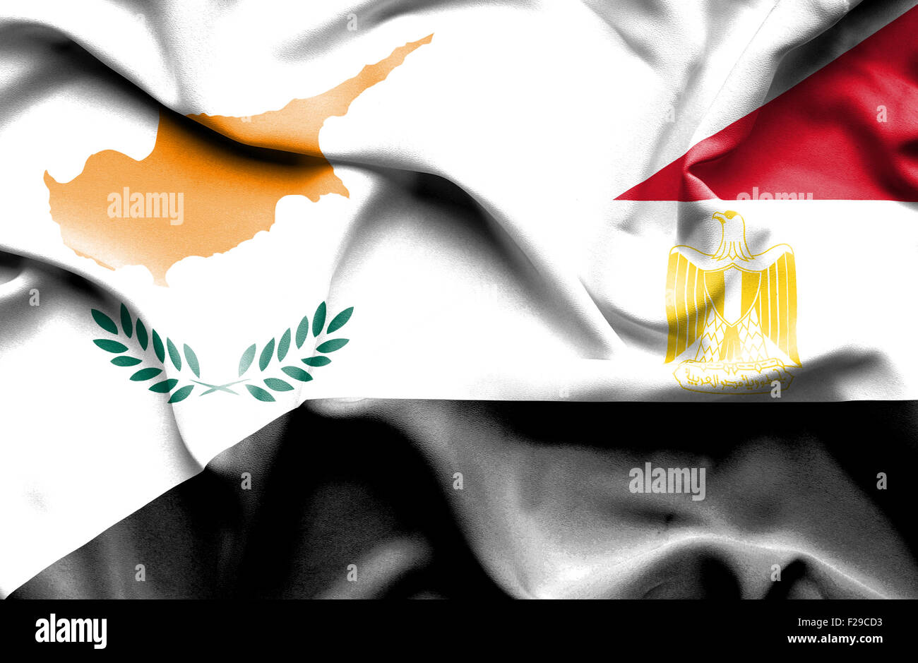 Cyprus egypt flag hi-res stock photography and images - Alamy