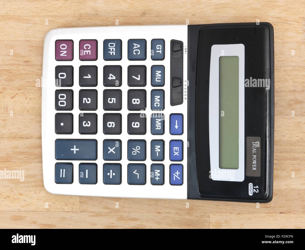 A close up shot of an oversized calculator Stock Photo - Alamy