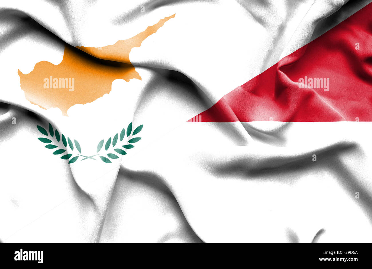 Cyprus monaco flag hi-res stock photography and images - Alamy