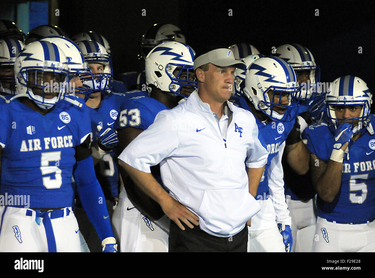 Colorado Springs, Colorado, USA. 12th Sep, 2015. Air Force Academy head ...