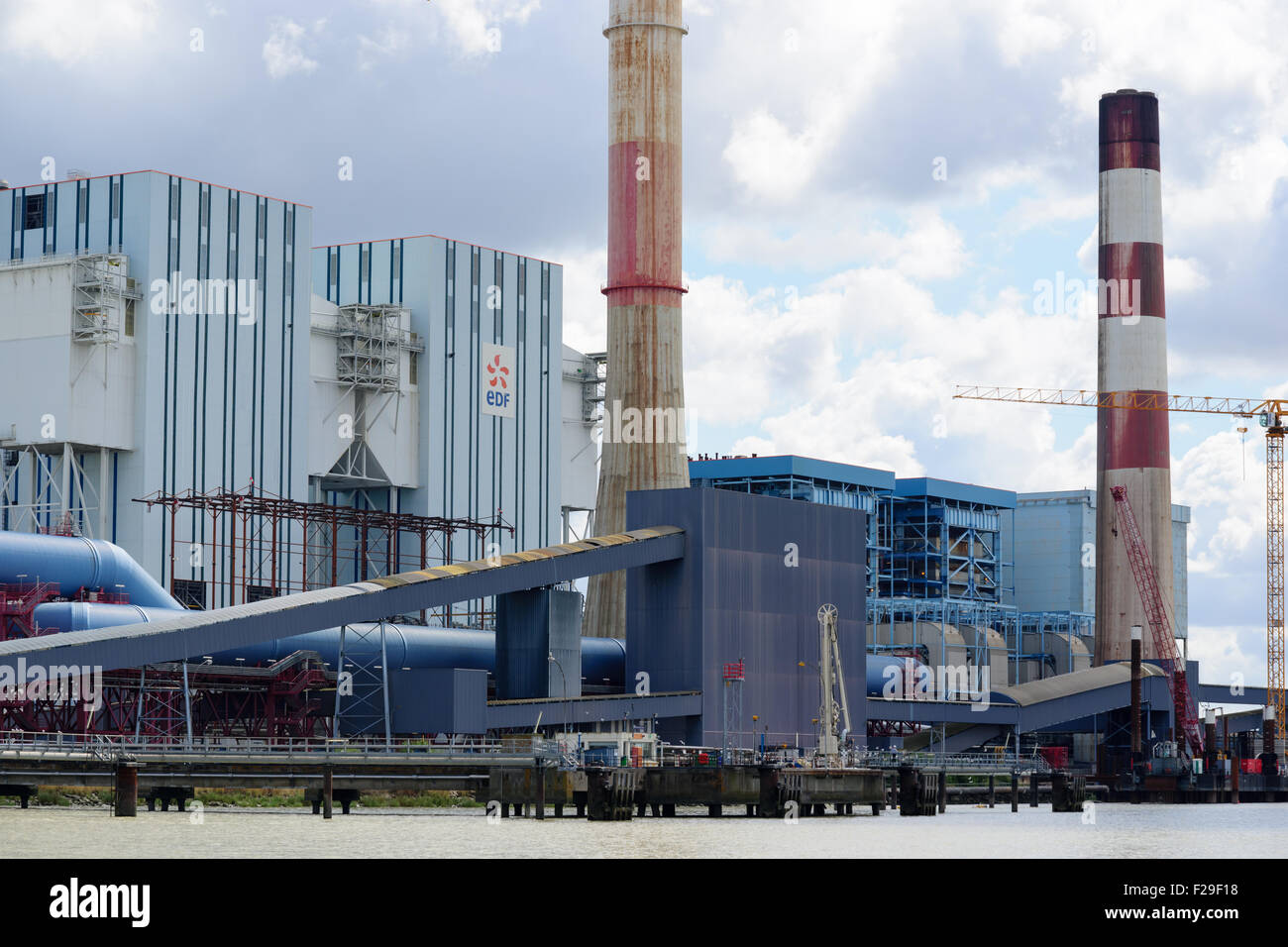 EDF Power Station Stock Photo - Alamy