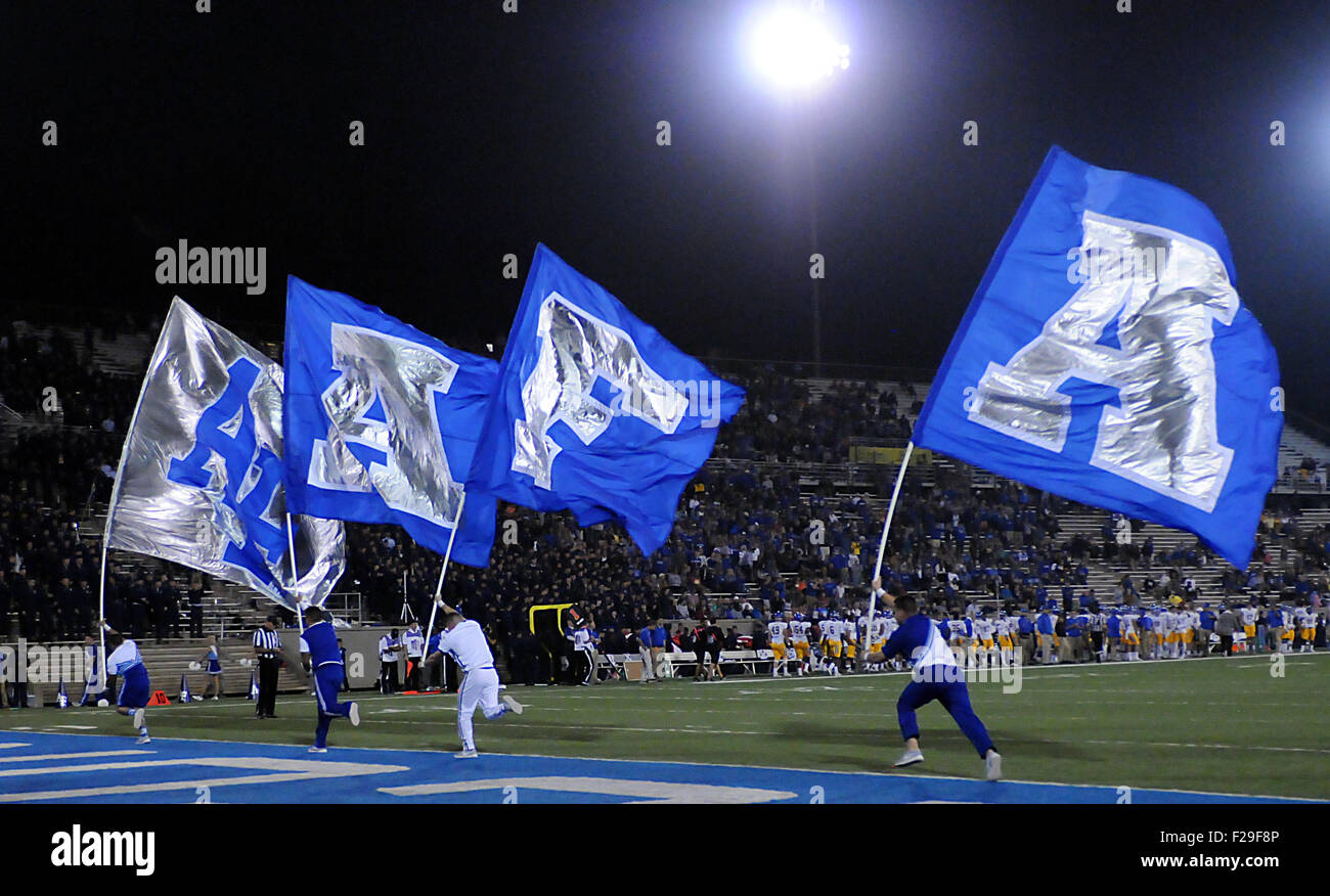 Colorado Springs, Colorado, USA. 12th Sep, 2015. Air Force cheer team ...