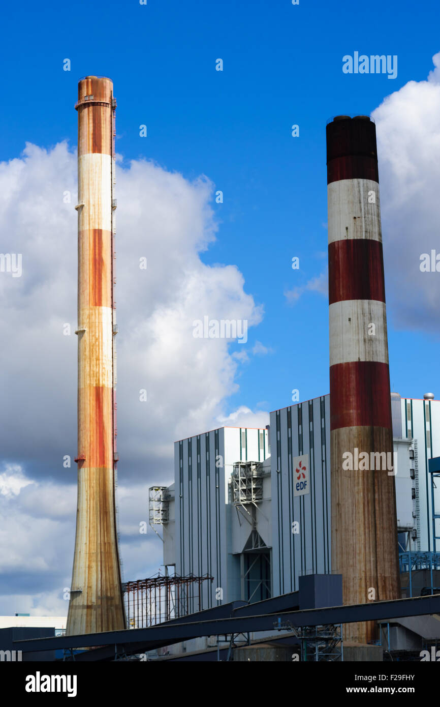 EDF Power Station Stock Photo - Alamy
