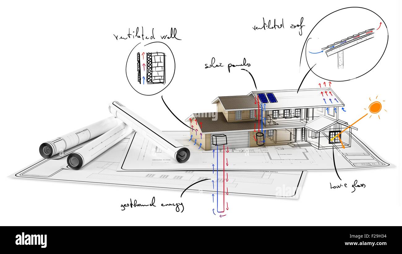 Home under construction Stock Photo - Alamy