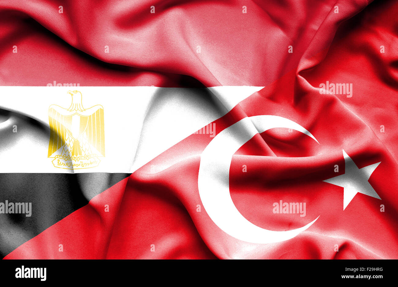 Turkey egypt flag hi-res stock photography and images - Alamy