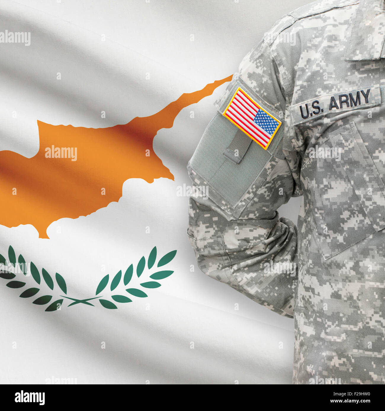 Cyprus united states flag hi-res stock photography and images - Alamy