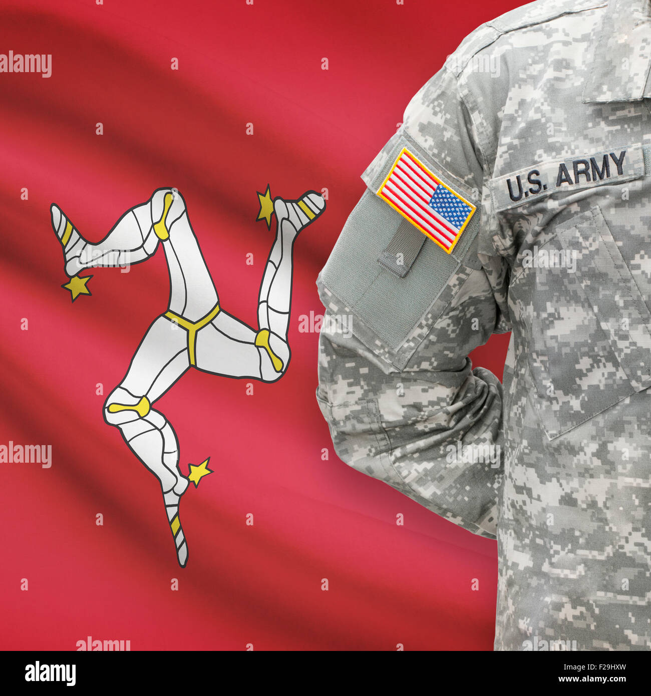 Usa and isle of man flag hi-res stock photography and images - Alamy