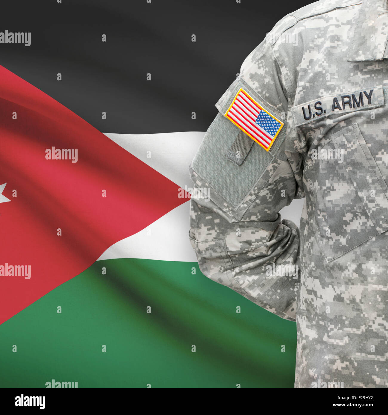 Jordan usa flag hi-res stock photography and images - Alamy