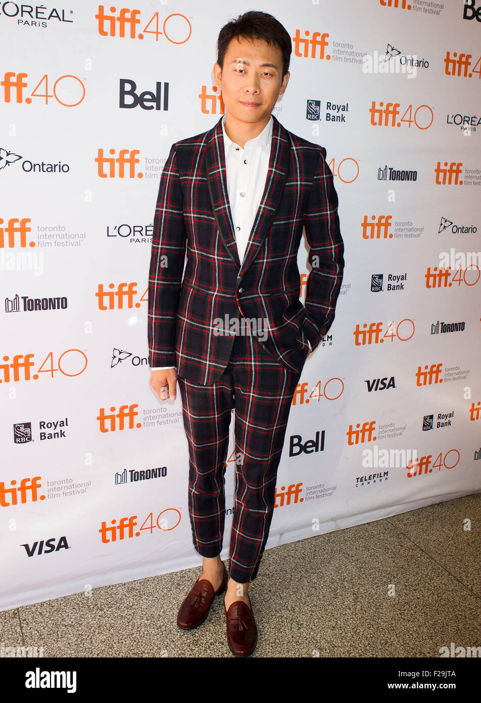 Toronto, Canada. 14th Sep, 2015. Actor Zhang Yi poses for photos before ...