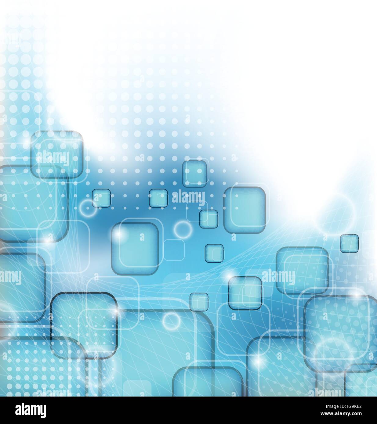 Abstract squares blank background for design business flyer Stock ...