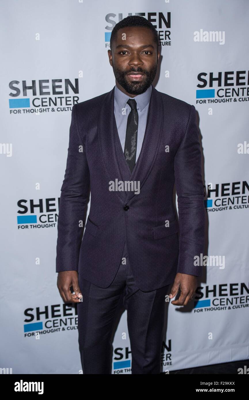 New York, NY, USA. 14th Sep, 2015. David Oyelowo at arrivals for ...