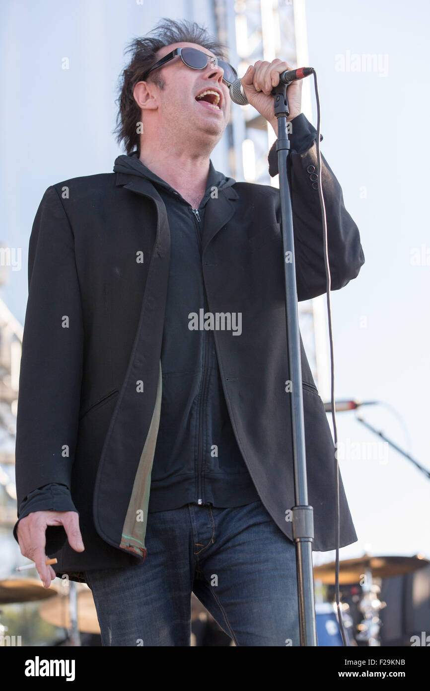 Chicago, Illinois, USA. 12th Sep, 2015. Singer IAN MCCULLOCH of Echo ...