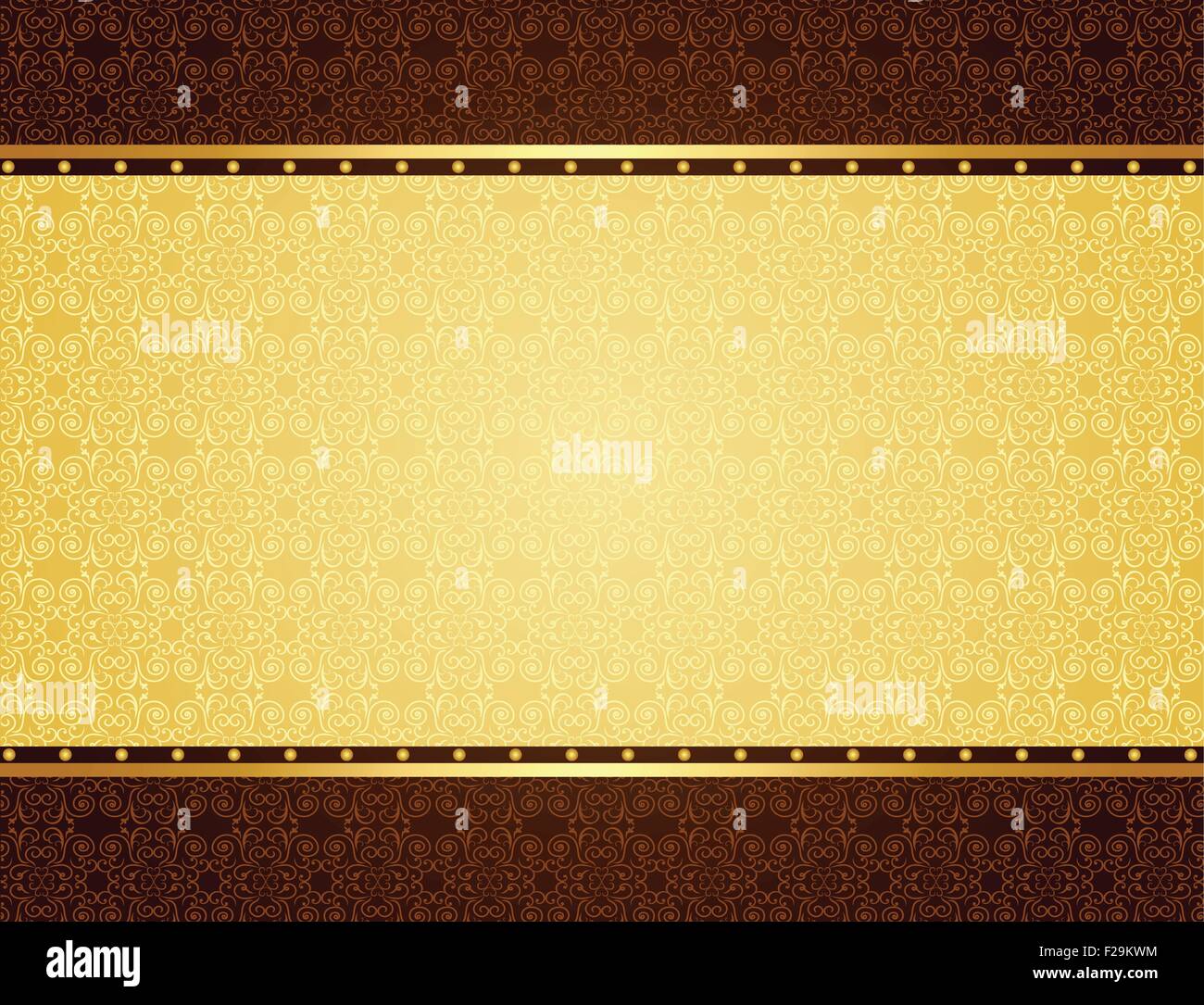 Gold background for design of cards and invitation Stock Vector Image ...