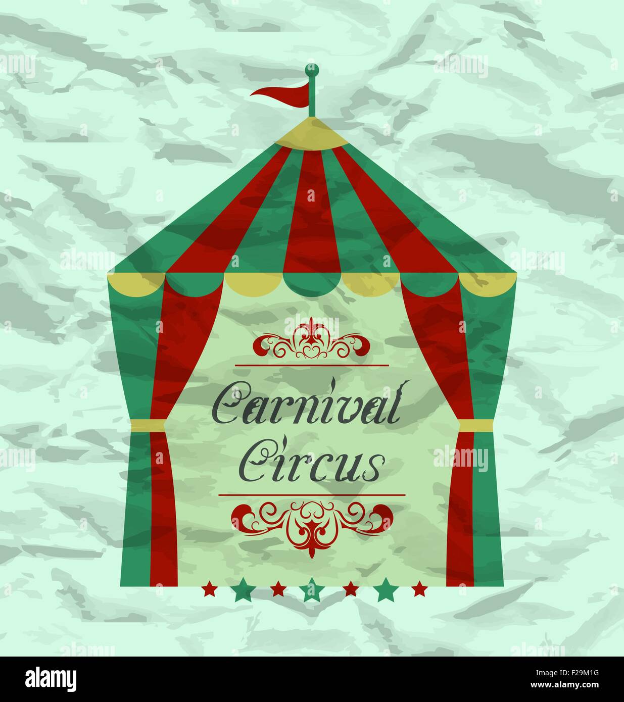 Vintage circus poster for your advertising Stock Vector Image & Art - Alamy