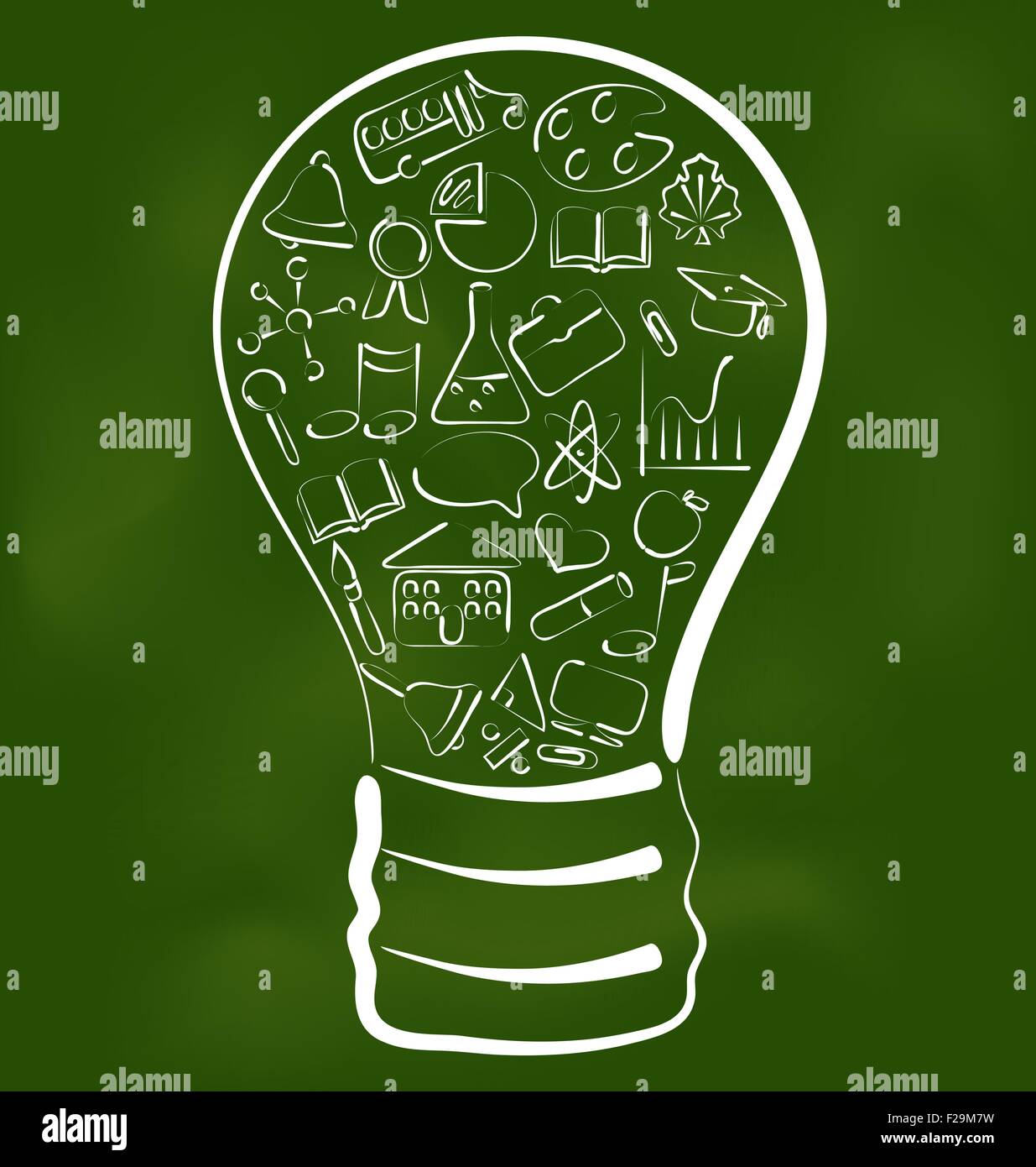 Light lamp icons set Stock Vector Images - Alamy