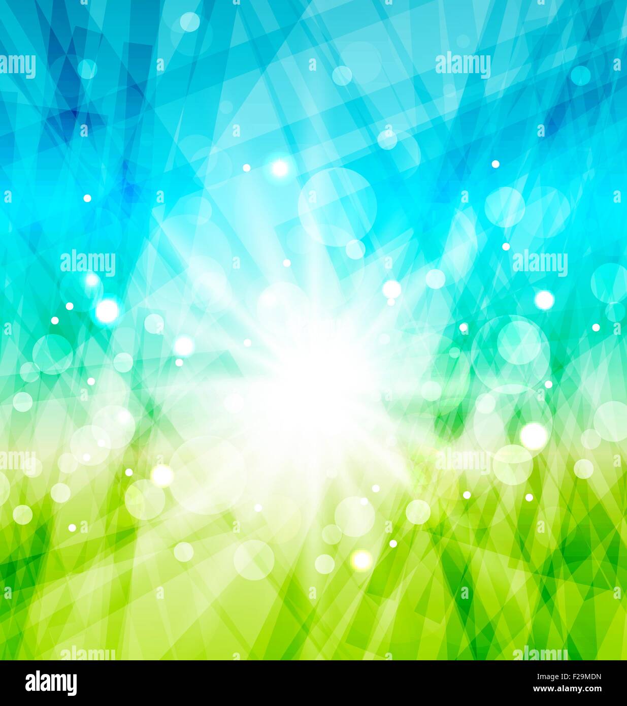 Modern abstract background with sun rays Stock Vector Image & Art - Alamy