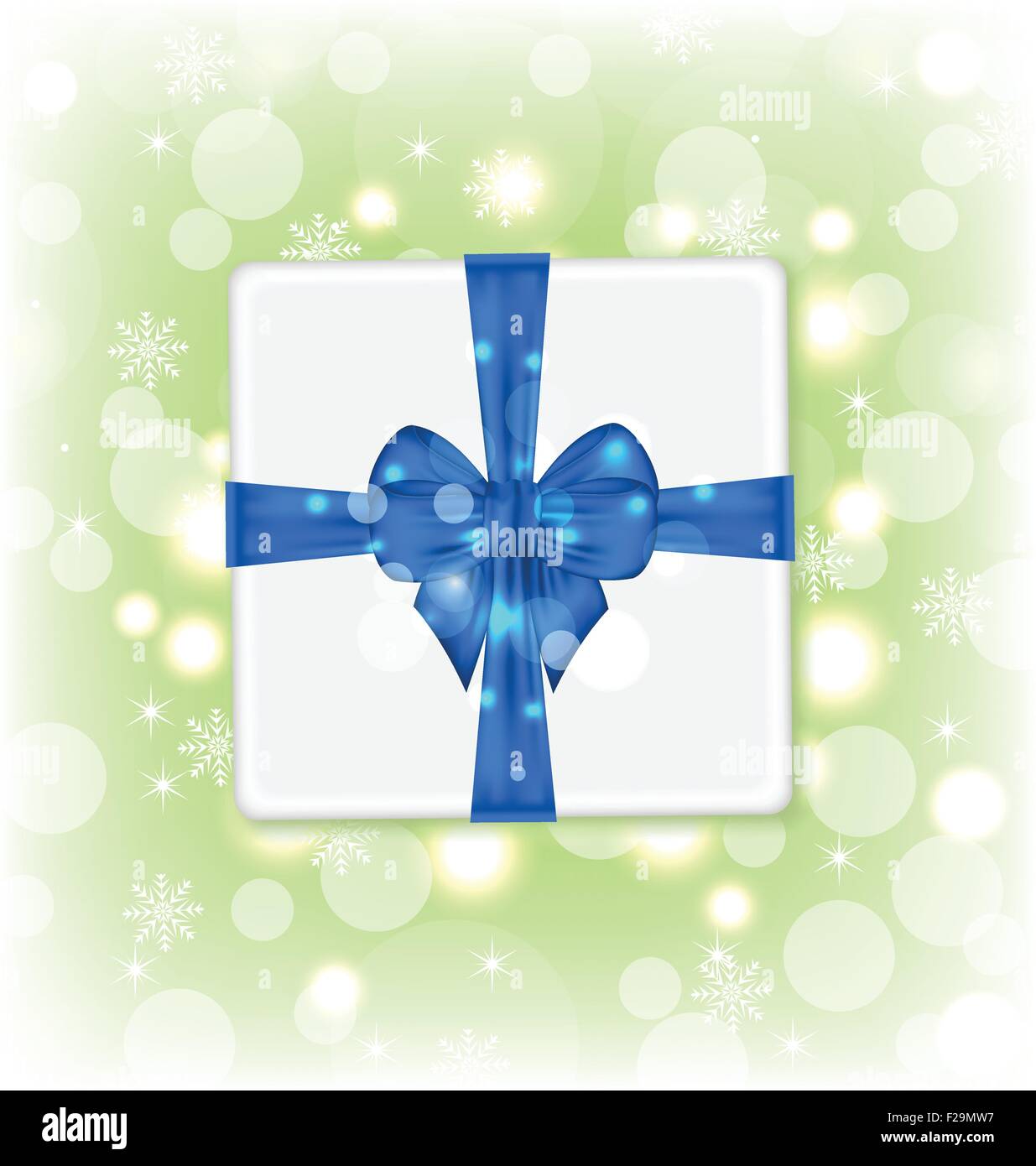 Luxury blue box Stock Vector Images - Alamy