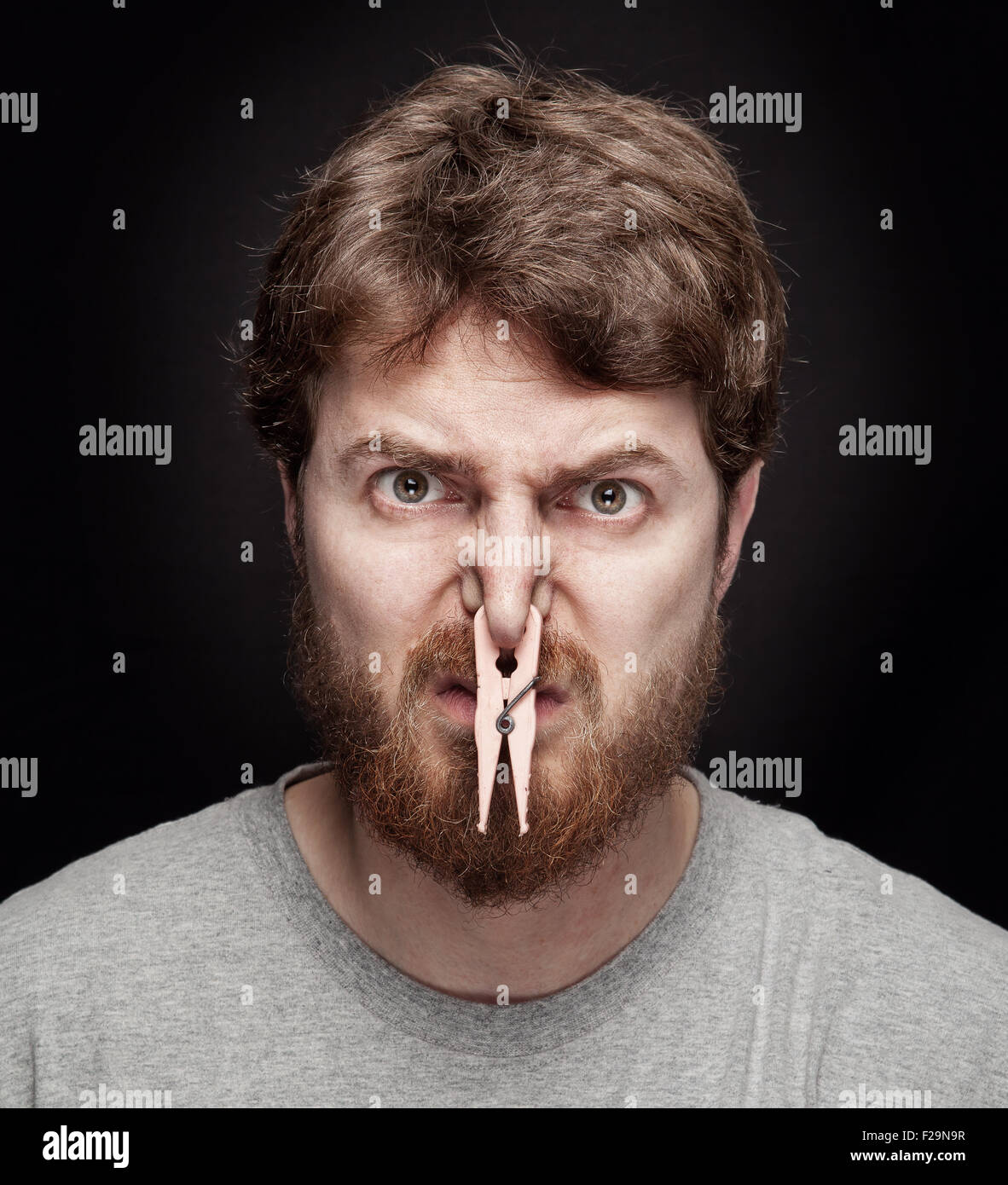 Nostrils human nose hi-res stock photography and images - Alamy