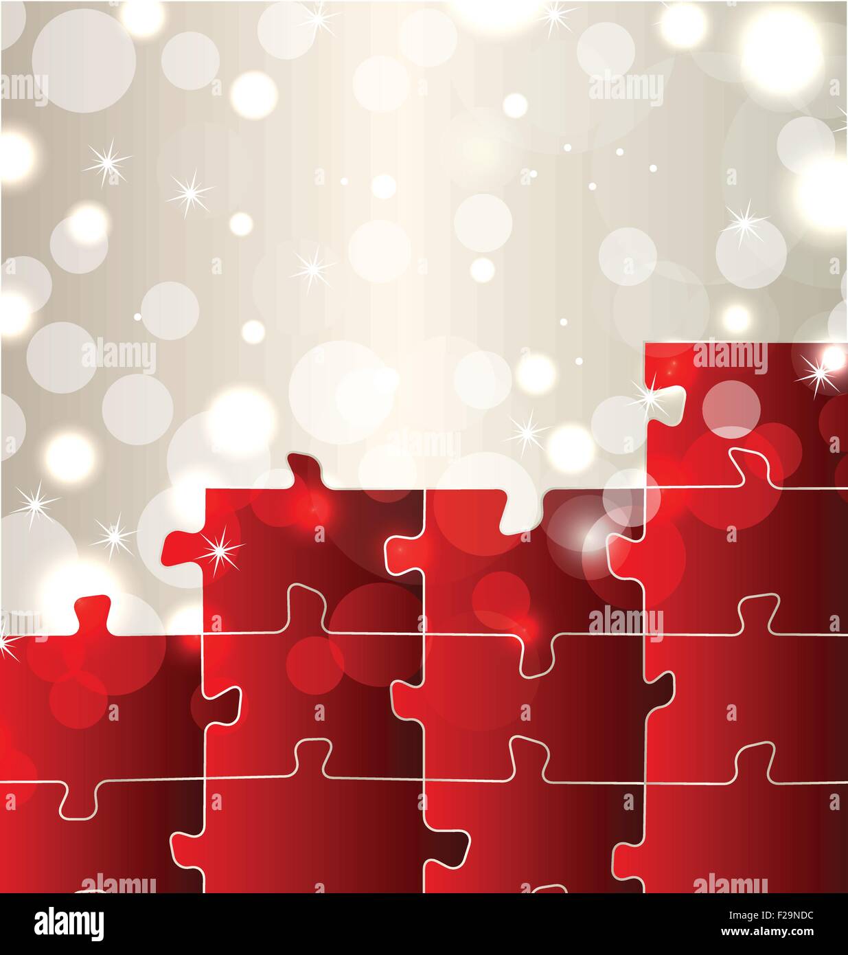 Abstract background with set puzzle pieces Stock Vector Image & Art - Alamy