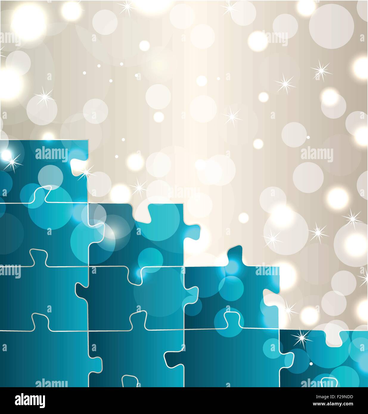 Abstract background with set puzzle pieces Stock Vector Image & Art - Alamy
