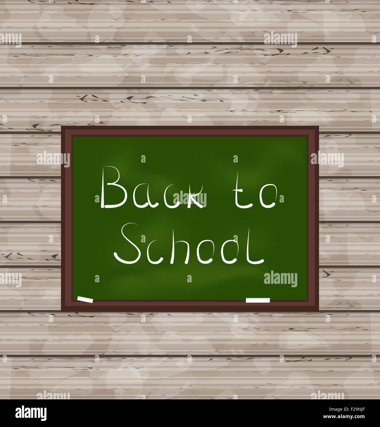 School green board on wooden texture Stock Vector Image & Art - Alamy