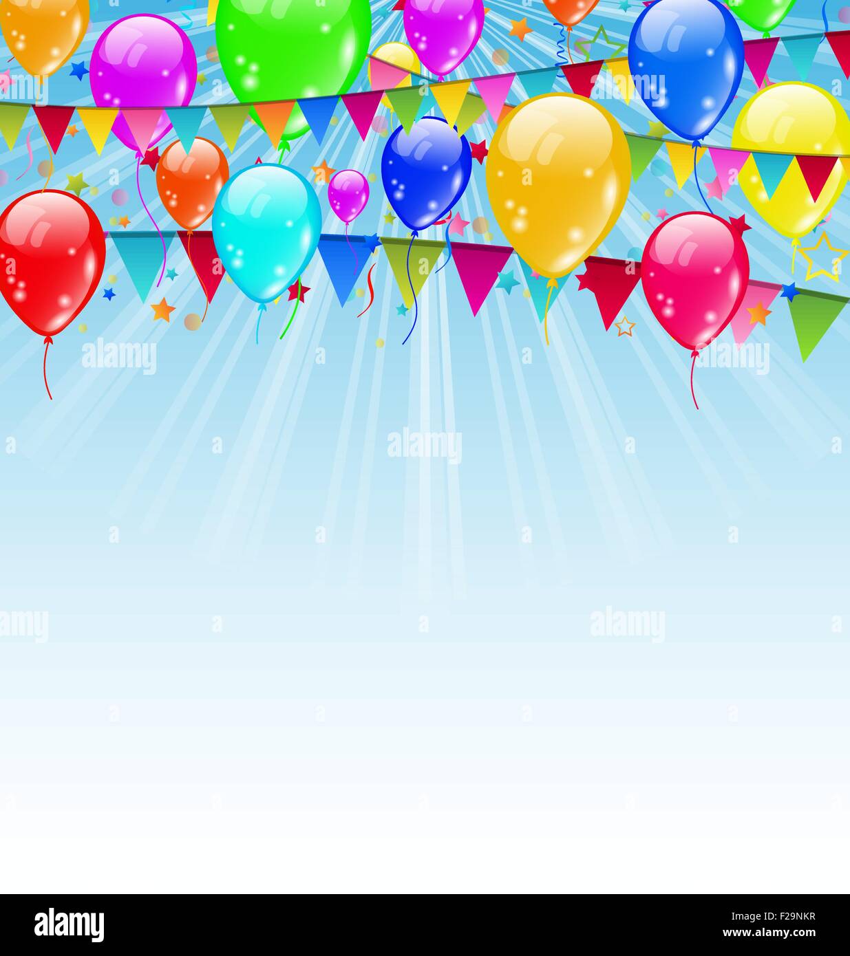 Birthday flags hi-res stock photography and images - Alamy