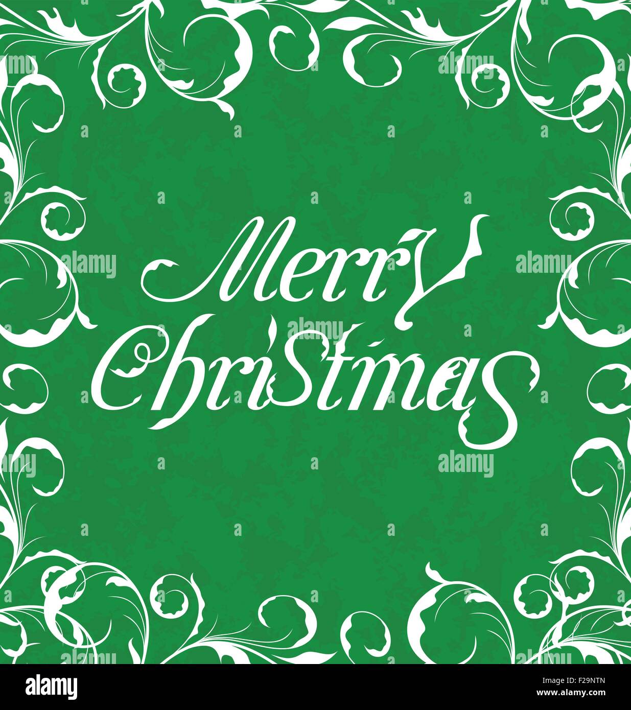 Merry christmas text ornament Stock Vector Images - Alamy