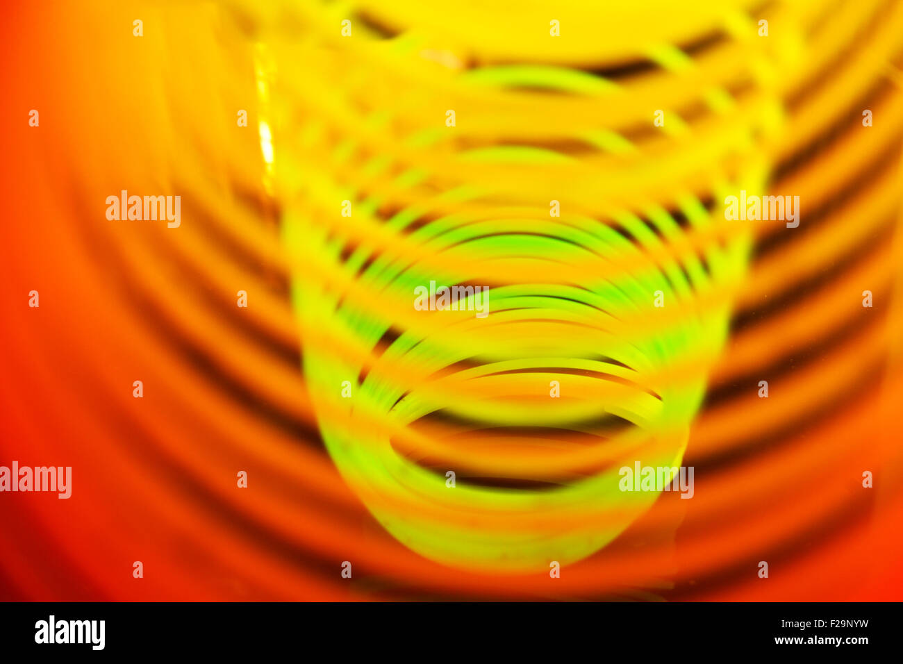 Slinky flexible flexibility abstract toy hi-res stock photography and ...