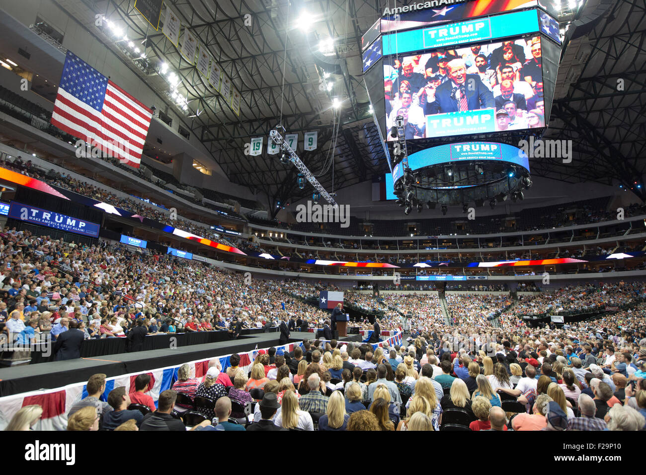 Dallas, Texas, USA. 14th September, 2015. Republican candidate Donald ...