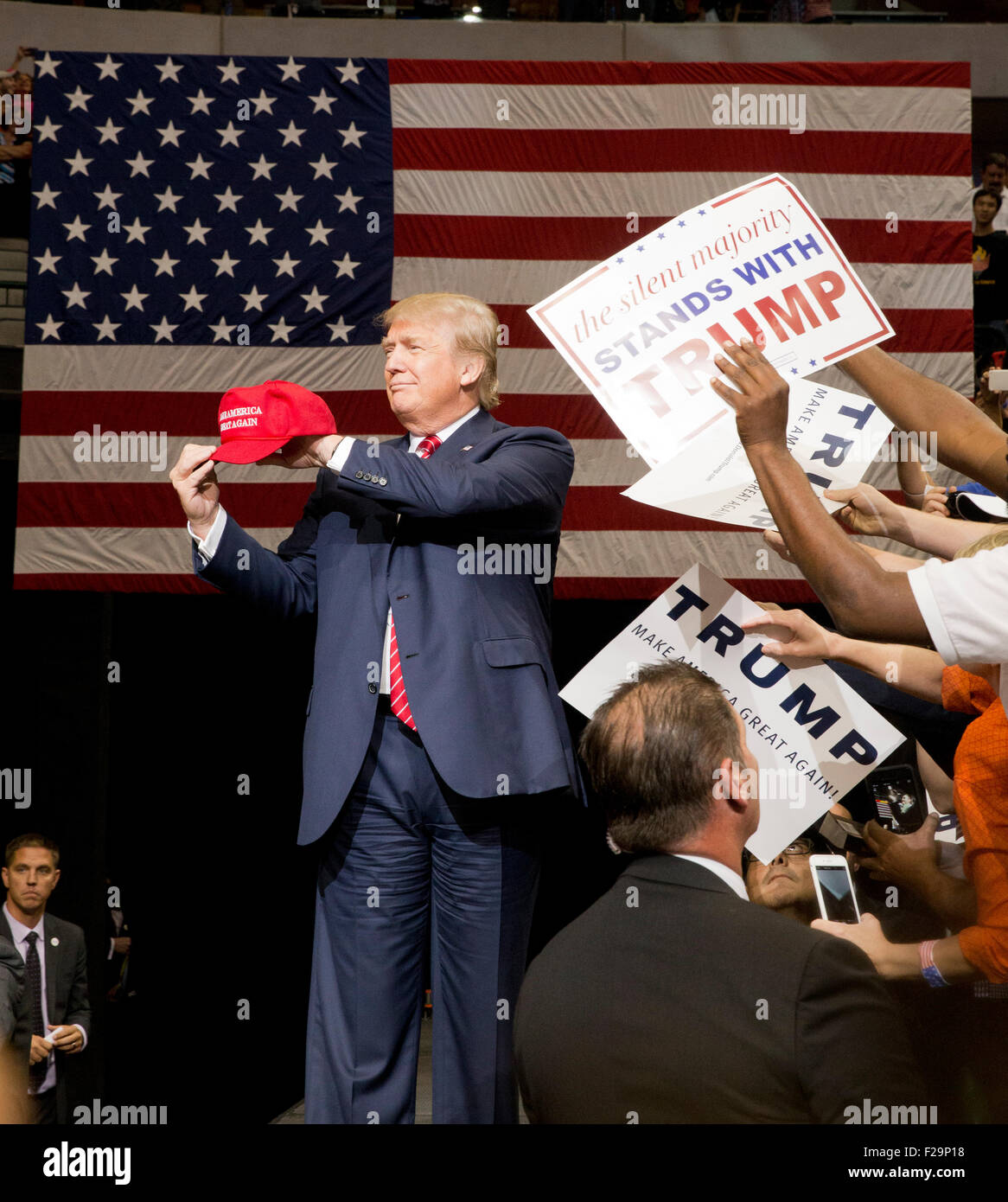 Dallas, Texas, USA. 14th September, 2015. Republican candidate Donald ...