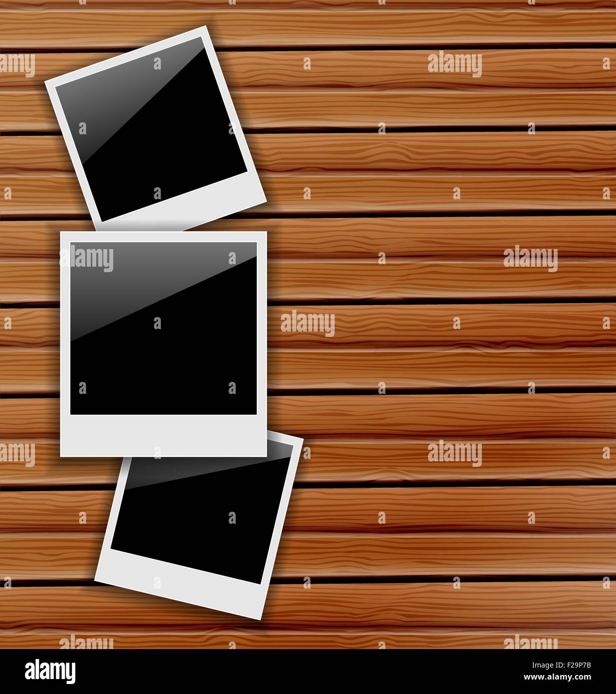 Three picture frames Stock Vector Images - Alamy