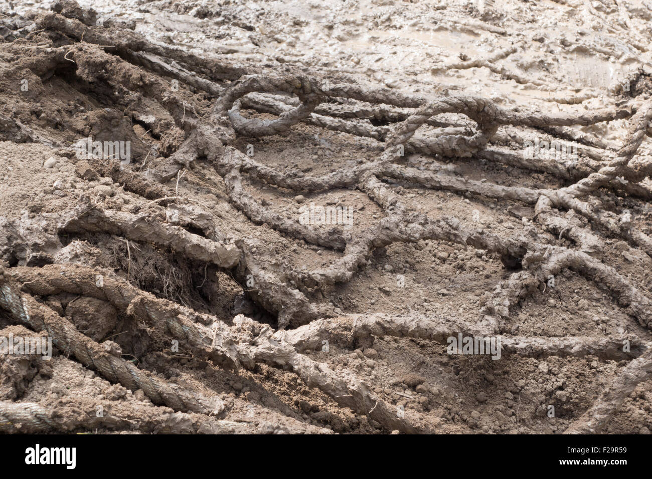 dirty rope muddy Stock Photo - Alamy