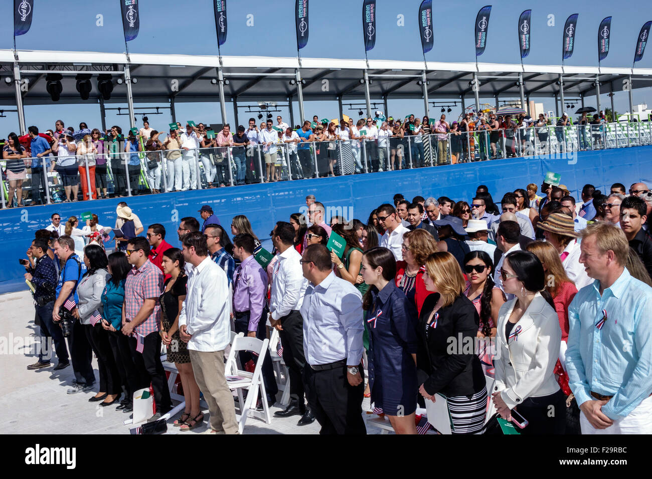 Miami Beach Florida,Oath of Citizenship Ceremony,immigrants ...