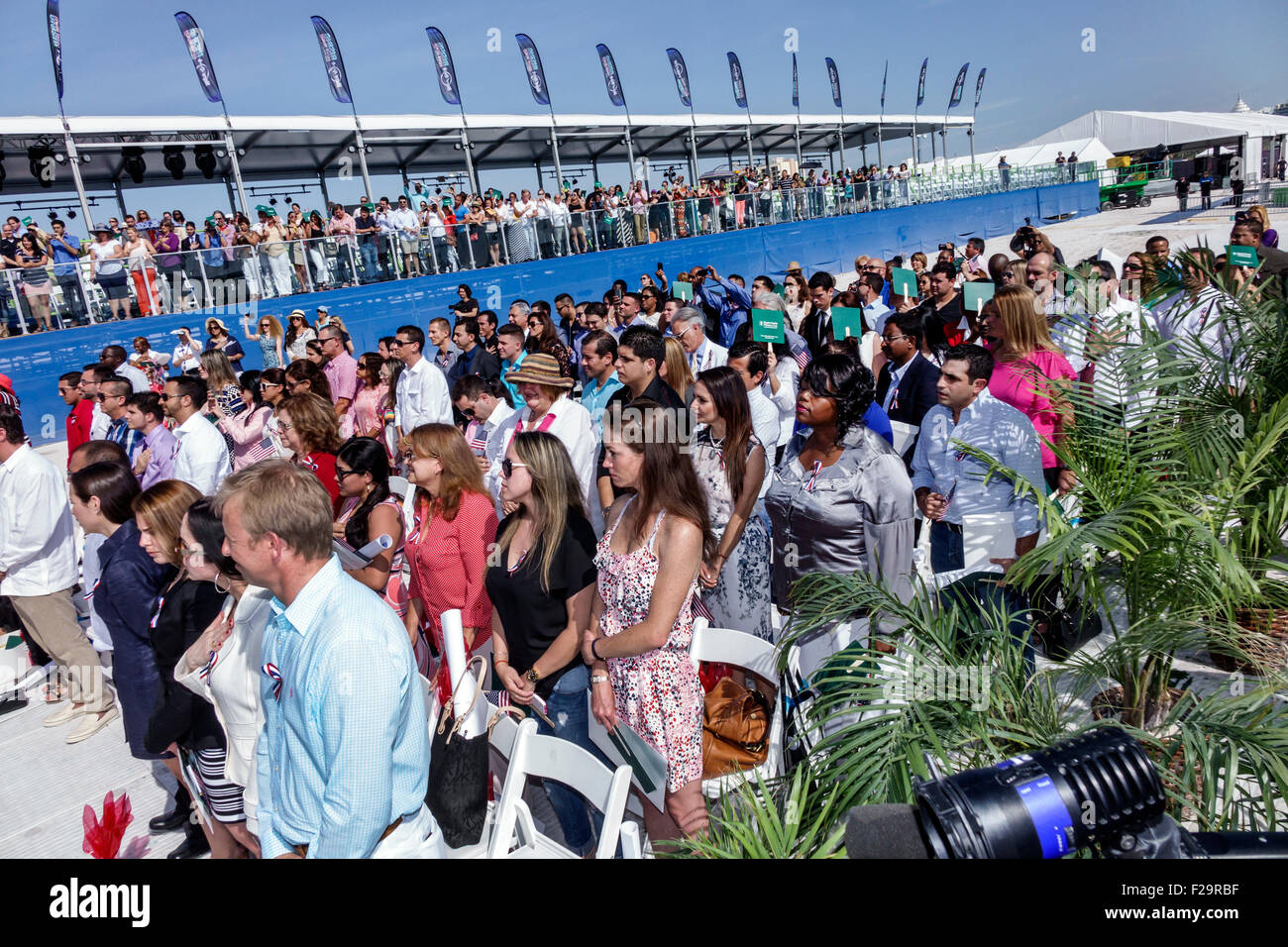 Miami Beach Florida,Oath of Citizenship Ceremony,immigrants ...