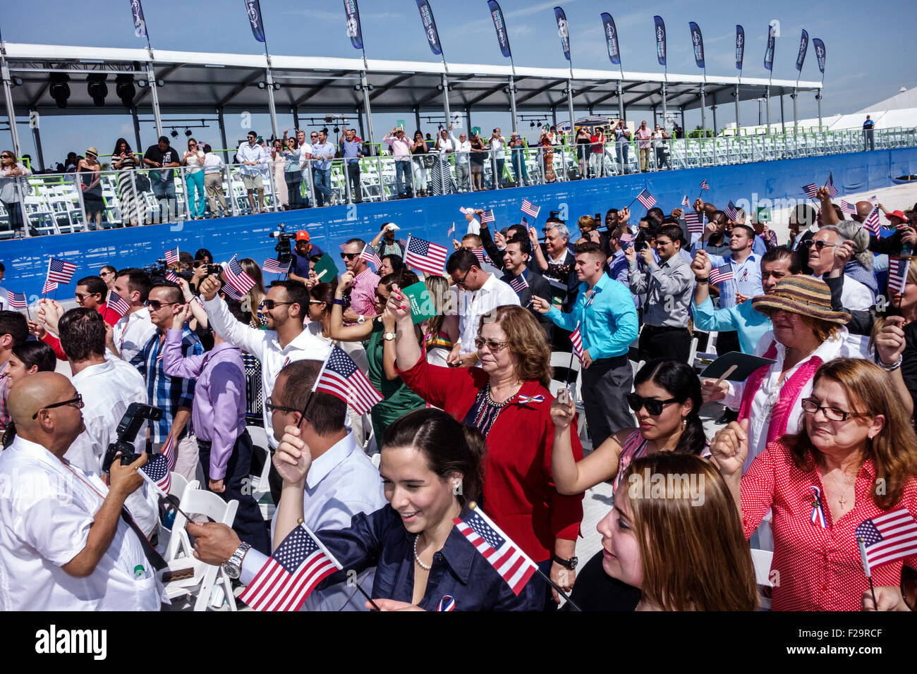 Miami Beach Florida,Oath of Citizenship Ceremony,immigrants ...